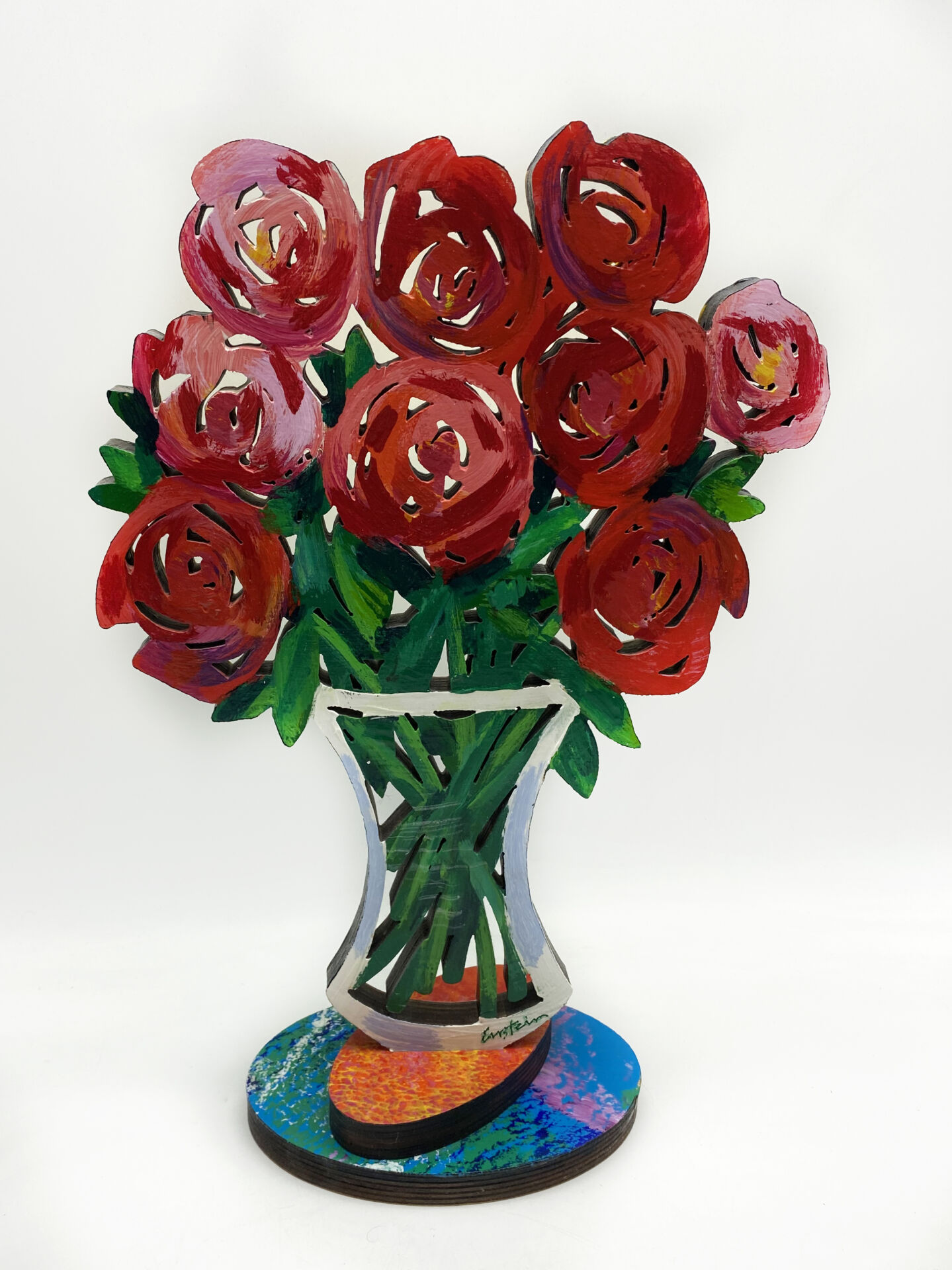 BOUQUET BY DAVID GERSTEIN - WOODE SCULPTURE LTD EDITION OF 295 FREE ...