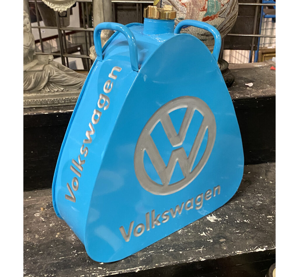 BLUE VW FUEL CAN - Southgate Auction Rooms