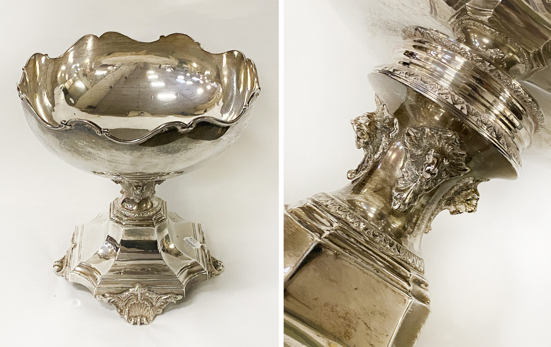 HM SILVER PUNCH BOWL - APPROX 1564 GRAMS - 27CMS (H) APPROX - Southgate ...