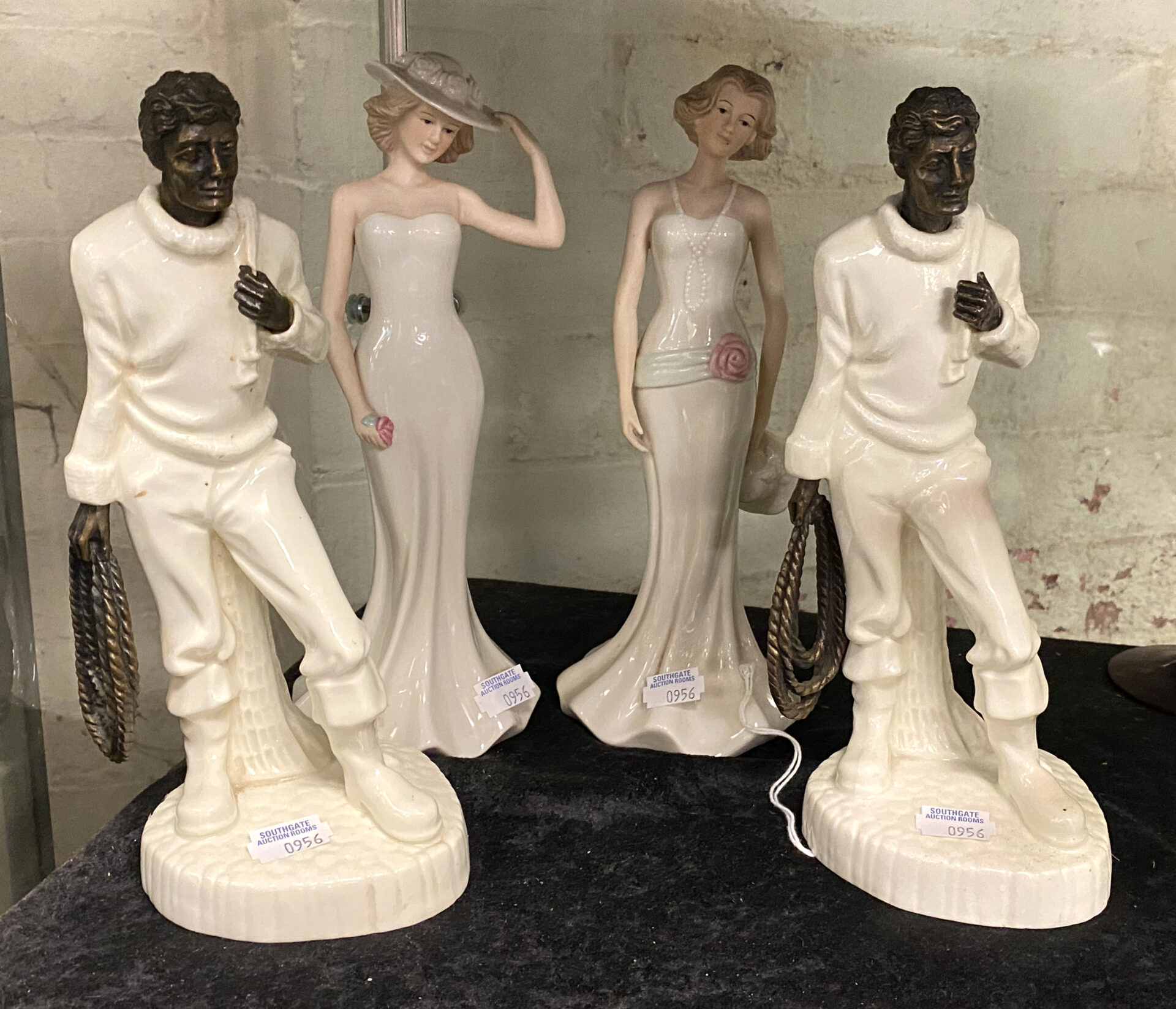 2 MINTON FIGURES & 2 OTHERS - Southgate Auction Rooms