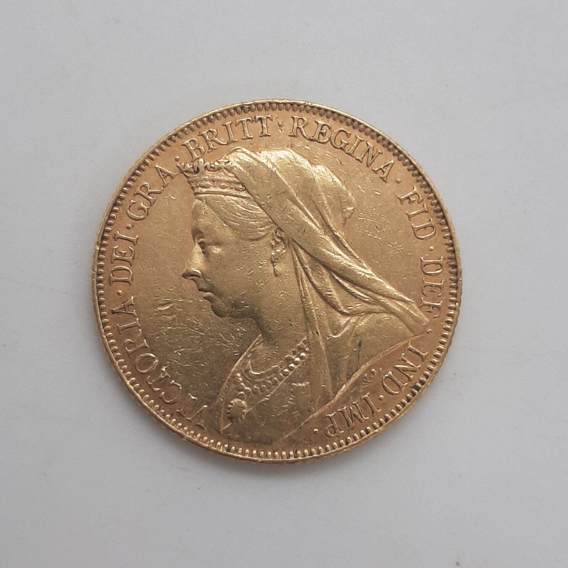 1900 FULL VICTORIAN SOVEREIGN - Southgate Auction Rooms