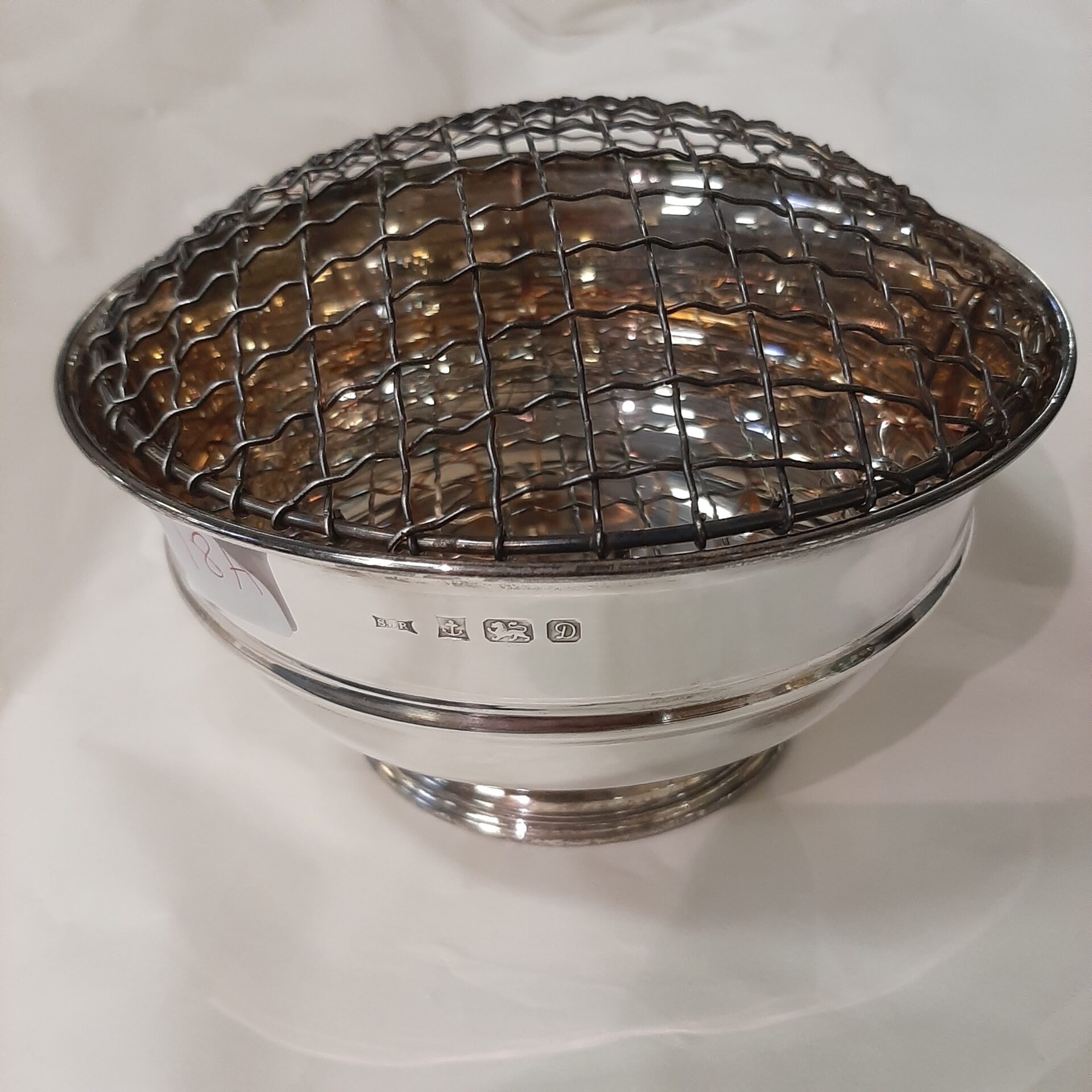 HM SILVER ROSE BOWL - 310 GRAMS APPROX - Southgate Auction Rooms