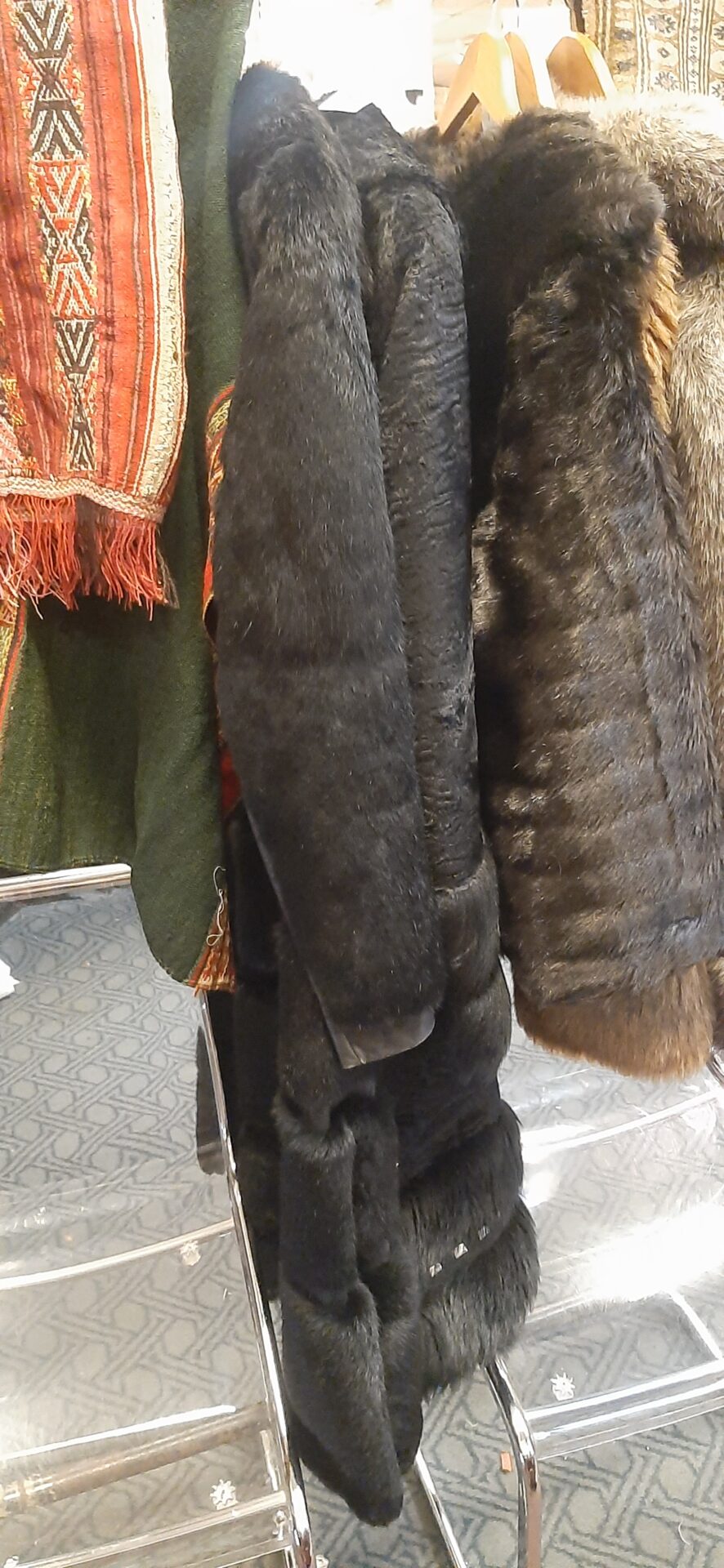 VINTAGE JULIAN VARD LADIES FUR COAT MADE IN IRELAND TOGETHER WITH ...