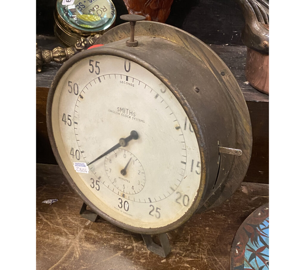 SMITHS ENGLISH CLOCK SYSTEMS CLOCK - Southgate Auction Rooms
