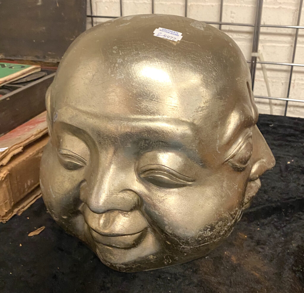 THAI BUDDHIST HEAD 28CMS - Southgate Auction Rooms