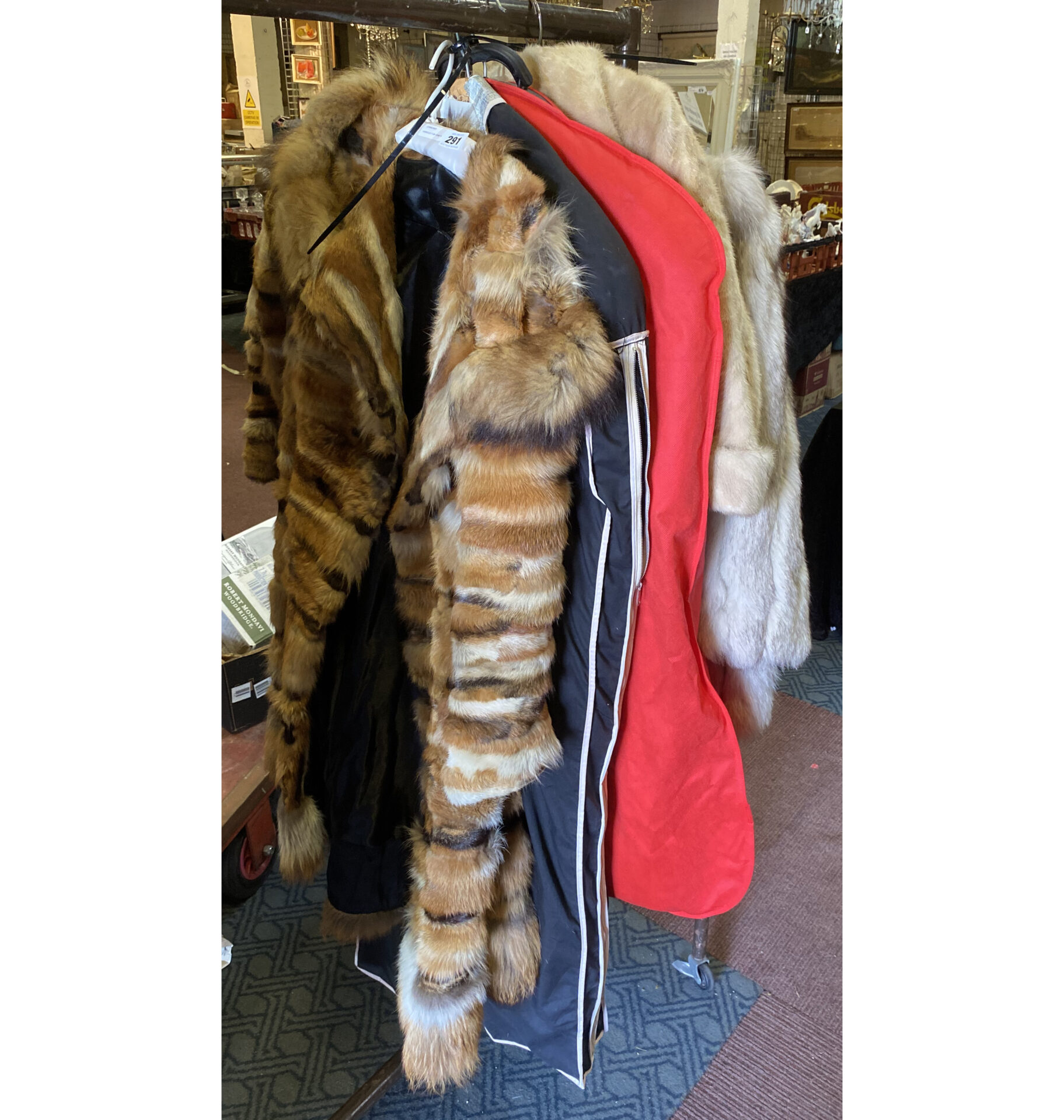 VARIOUS FUR COATS - Southgate Auction Rooms