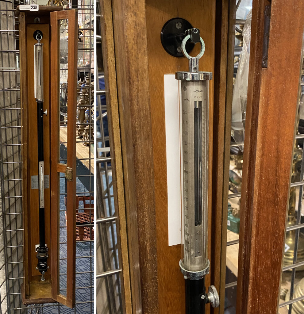 FORTIN STICK BAROMETER - Southgate Auction Rooms