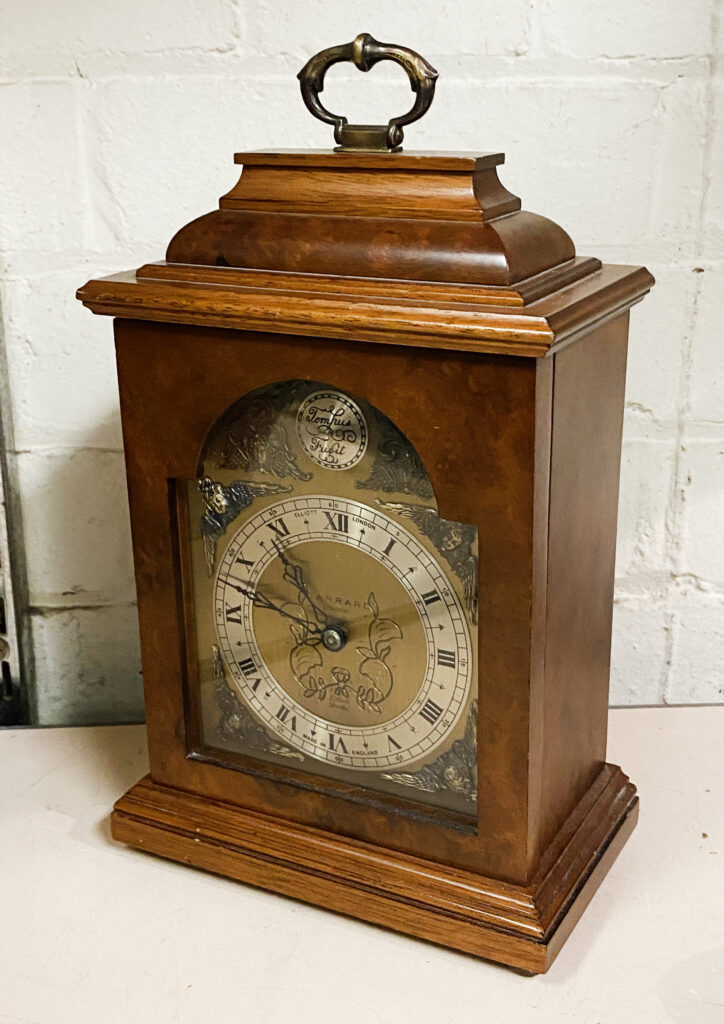 GARRARD MANTLE CLOCK - 29 CMS (H) APPROX WITH HANDLE - Southgate ...
