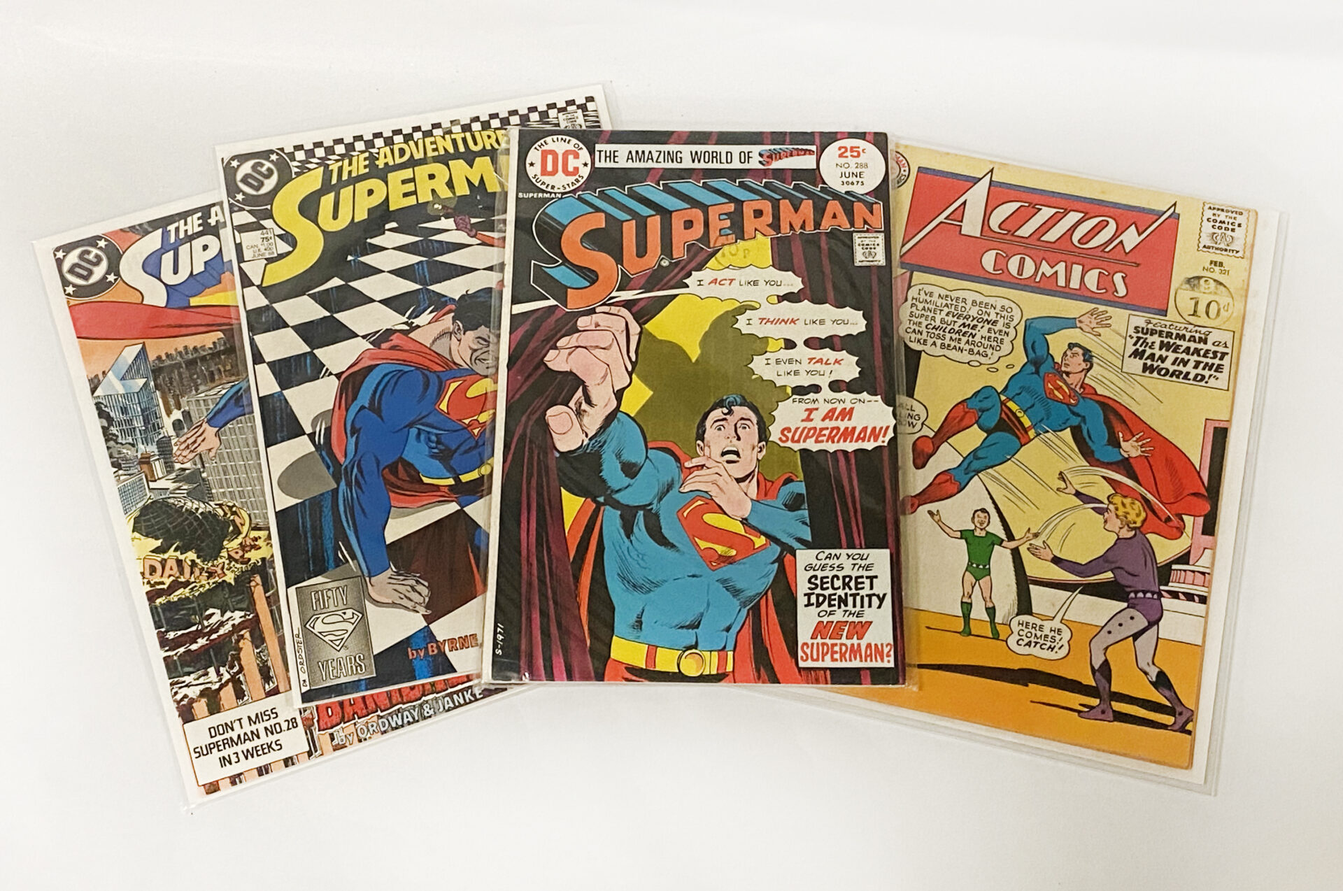 COLLECTION OF COMICS INCL. ACTION COMICS ISSUE 321 ADVENTURES OF ...