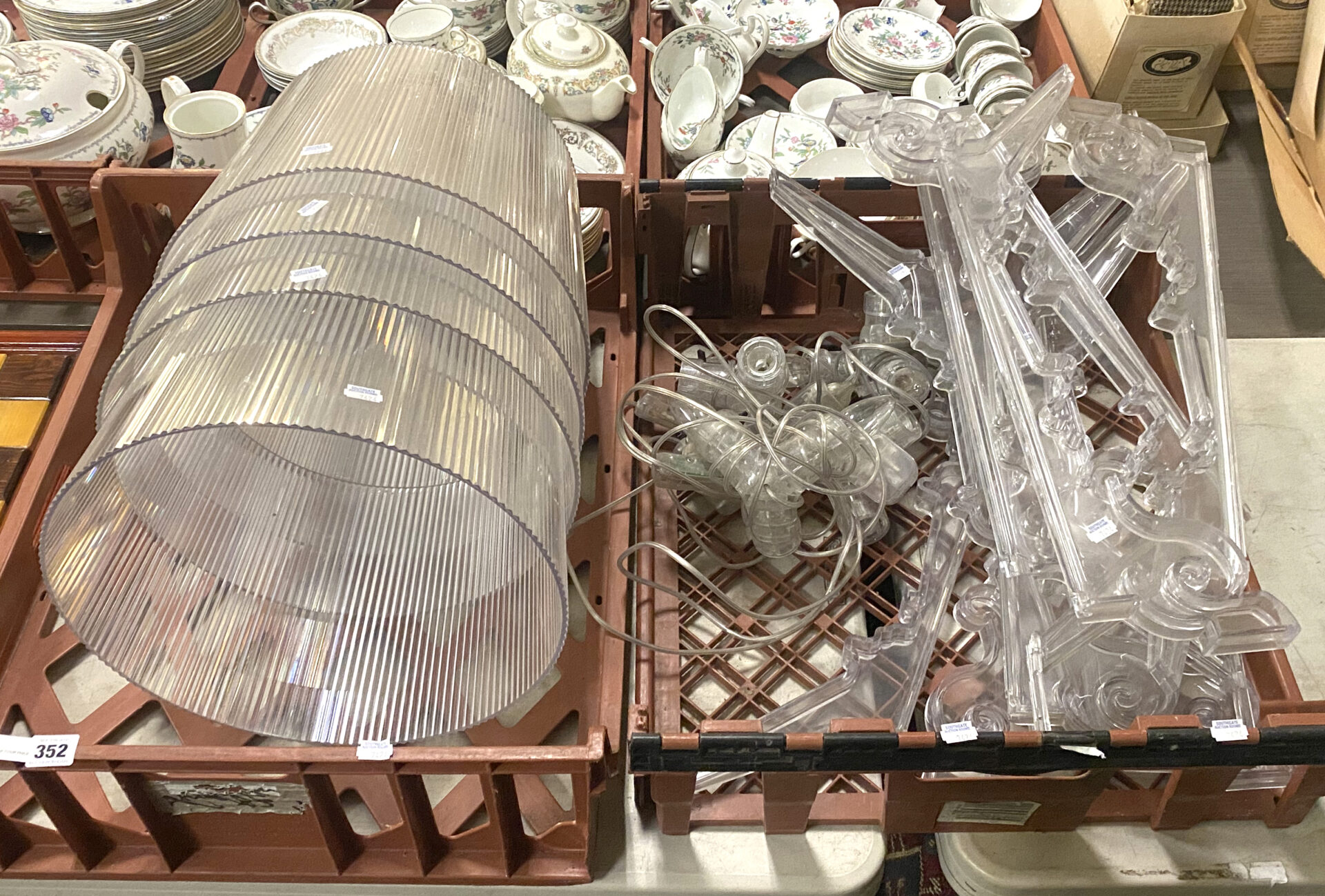 COLLECTION OF FOUR PHILIP STARK TRANSLUCENT LAMPS - Southgate Auction Rooms