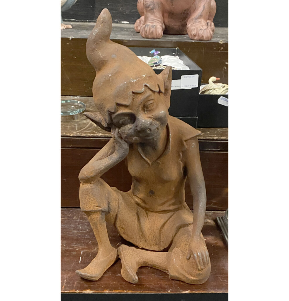 CAST IRON PIXIE - Southgate Auction Rooms