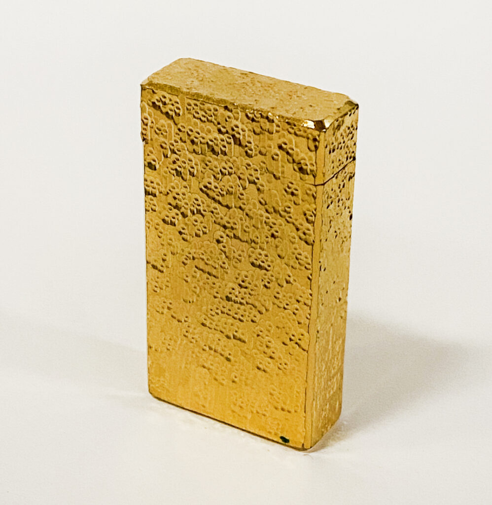 COLIBRI GOLD PLATED LIGHTER - Southgate Auction Rooms