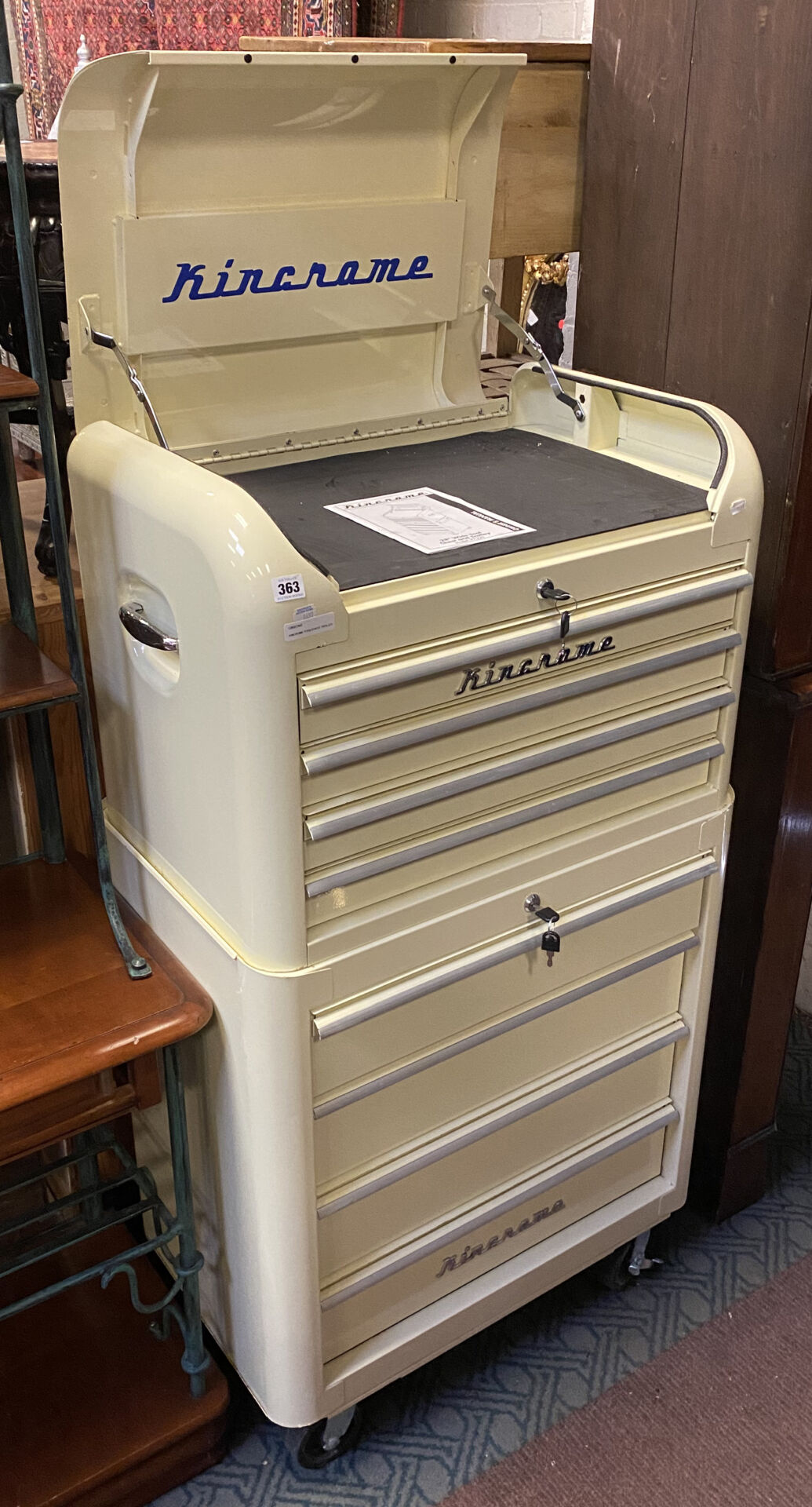 KIMCROME TOOL/CHEST TROLLEY - Southgate Auction Rooms